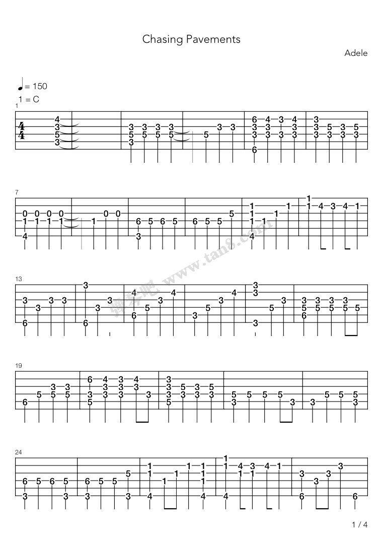 - Chasing Pavements